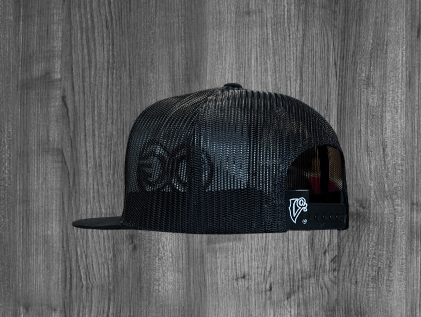 OG TRUCKER SNAP BACK. BLACK – Vandal-A.com