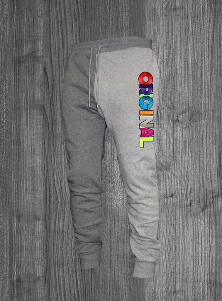 ORIGINAL JOGGERS. GREY MIX / MULTI COLOR – Vandal-A.com